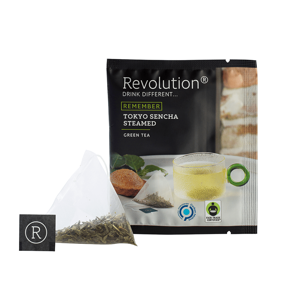 REMEMBER Tokyo Sencha Steamed 20 Count – Revolution Tea