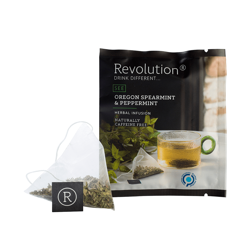 SEE Oregon Spearmint & Peppermint 20 Count – Revolution Tea